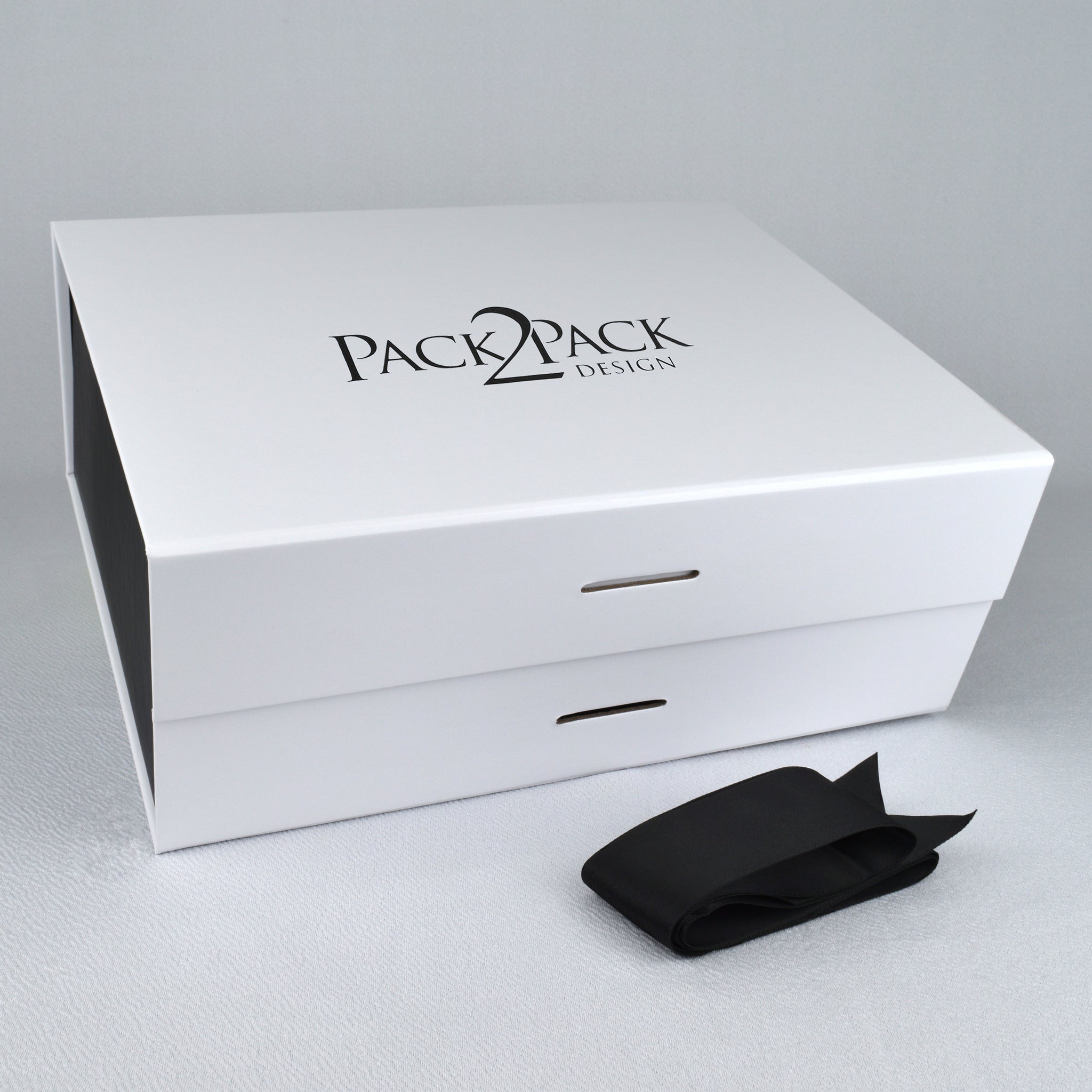 LARGE Premium Gift Box with Removable Ribbon and Magnetic Closure (11" – Pack2Pack Store